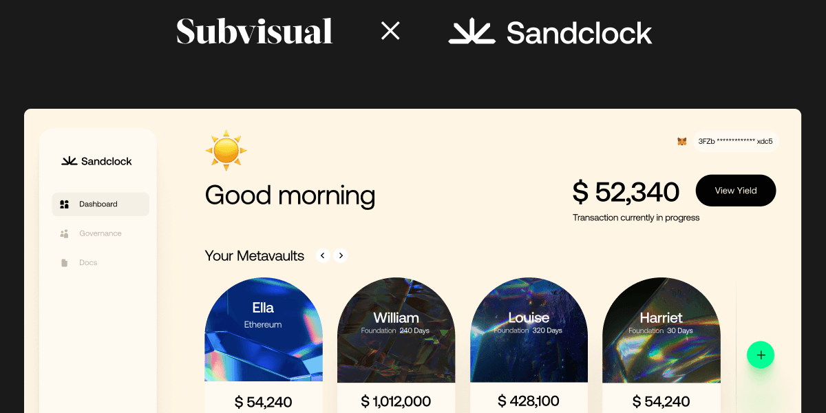 Subvisual | Helping Sandclock Build