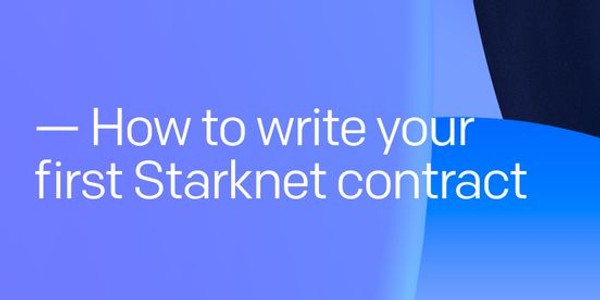 Subvisual | Write your first Starknet contract